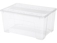 Ящик TEX BOX 570х380х272, объем 48, прозрачный, код:29344